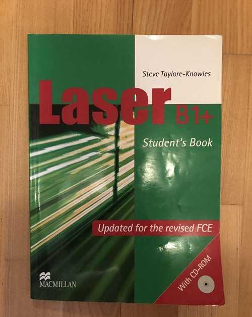 Учебник по английскому языку Laser B1+
