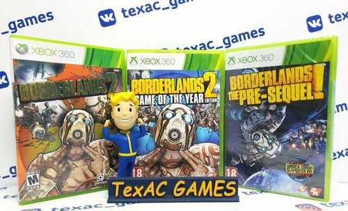 Игры XBox 360: Borderlands, серия игр