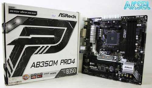 Материнская плата Socket AM4 Asrock AB350M