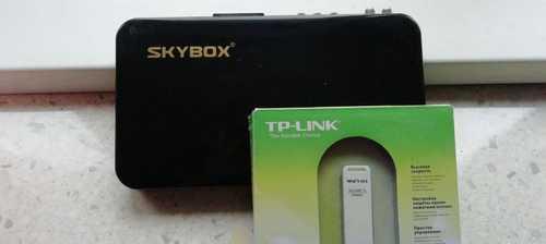 Спутниковый ресивер Skybox F5 + wi-fi адаптер