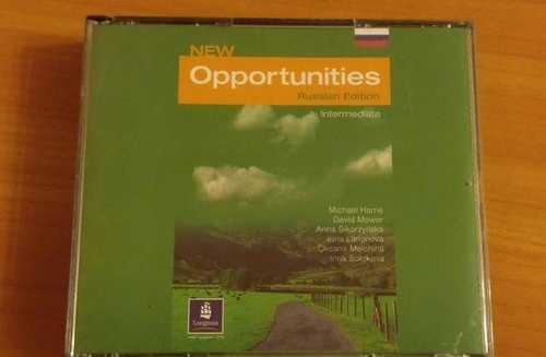 Диски учебника "New Opportunities Intermediate"