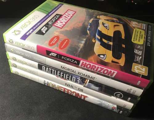 Battlefild 3, NHL 08, Forza Horizon, Mortal kombat
