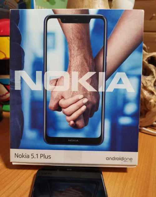 Nokia 5.1 plus blue