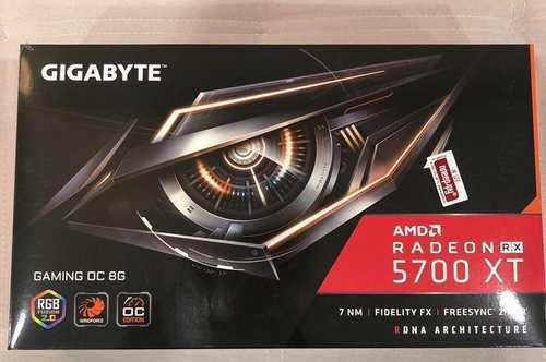 Новая видеокарта gigabyte Radeon RX5700 XT