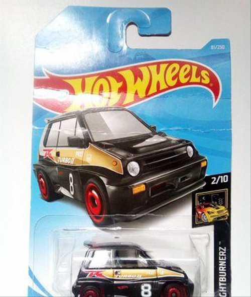 Hot wheels '85 Honda City Turbo 2 Nightburnerz