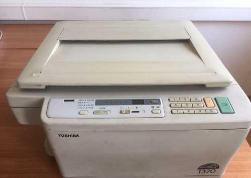 Мфу Toshiba 1370 на запчасти