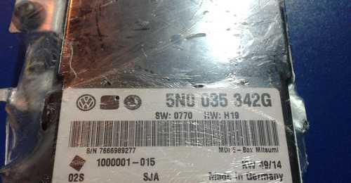 Флеш адаптер для VW Skoda Media in MDI 5N0035342