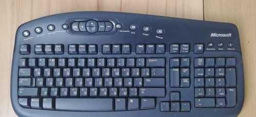 Мультимедийная беспроводная клавиатура Microsoft