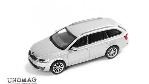 1:43 Skoda Octavia Combi A7 2014, silver brilliant