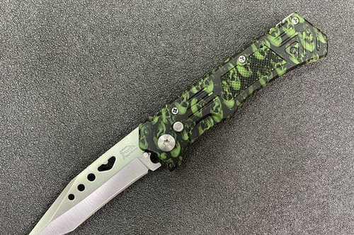 Складной нож Stainless Зеленый Маленький