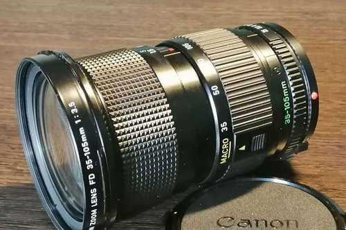 Объектив Сanon zoom lens FD 35-105mm 1:3.5