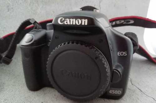 Зеркальный фотоаппарат Canon EOS 450D Body