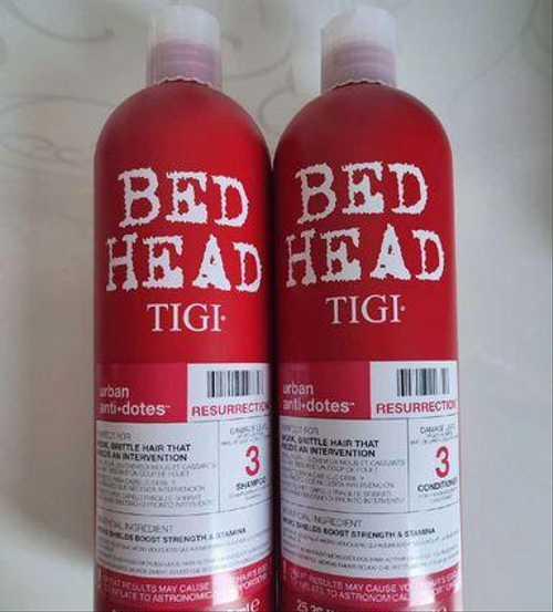 Набор tigi BED head urban anti+dotes 3 resurrectio