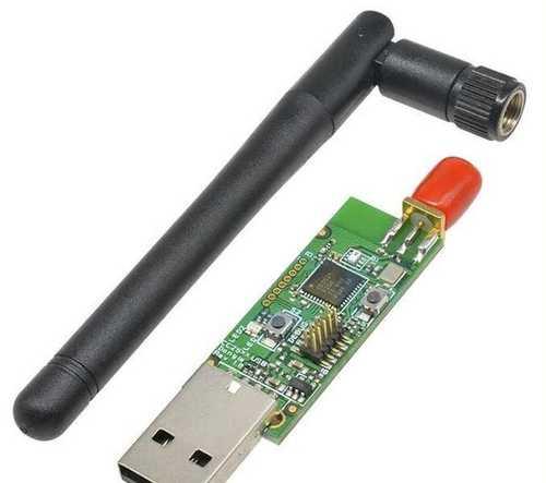 ZigBee USB шлюз на TI CC2531 с антенной (прошитый)