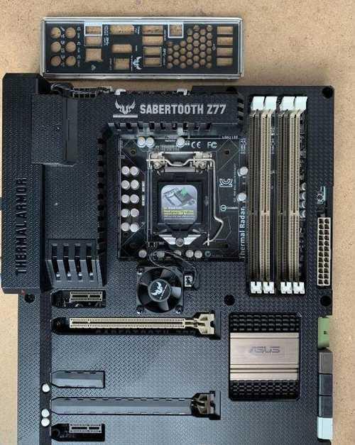 Комплект i7 3770K + Asus Sabertooth z77 + 8 gb RAM