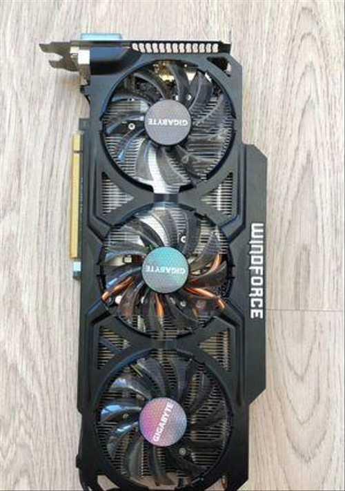 Видео карта gigabyte GeForce GTX770 windforce