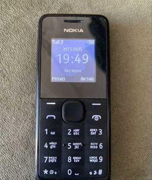 Звонилка Nokia 105 1 Sim