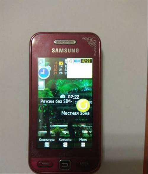 Телефон samsung LA'fleur GT-S5230