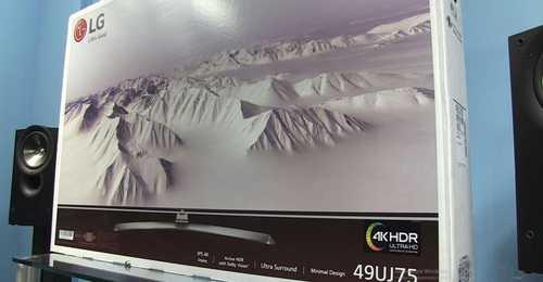 LG 49UJ750V премиум 7 серия 4K Ultra HD Smart TV