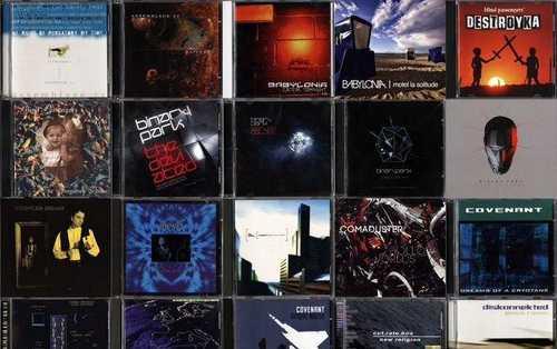 CD диски, EBM, Electro, Synthpop, Gothic