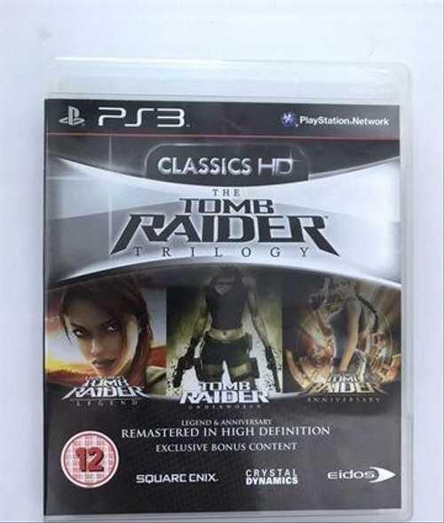PS3 Tomb Raider trilogy Classic hd collection