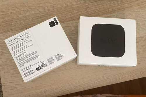 Коробка apple tv 4k
