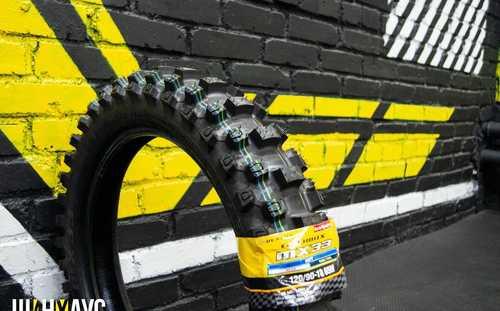 Новая мотошина 120 90 18 Dunlop Geomax MX33 65M