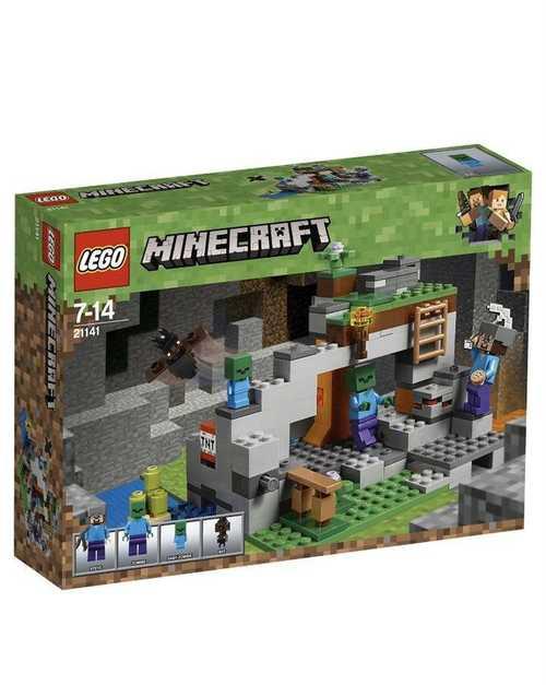 Lego Minecraft Пещера Зомби