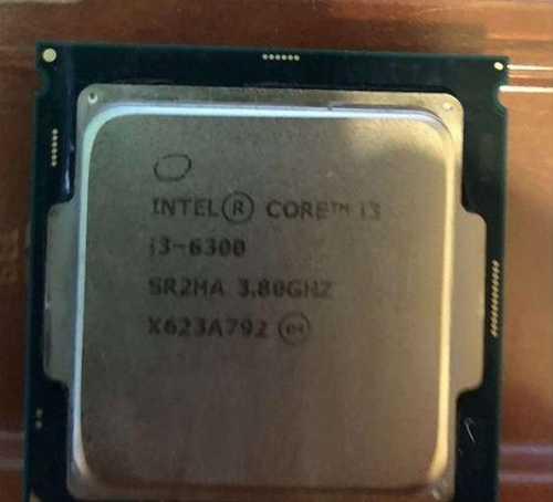 Процессор Core i3-6300 LGA1151