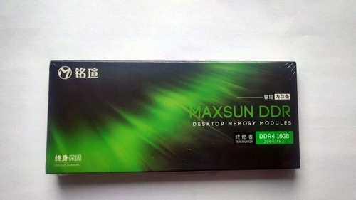 Maxsun Terminator Q3 16GB DDR4 2666Mhz