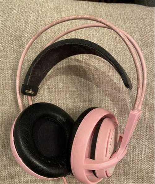 Наушники steelseries siberia v2 pink