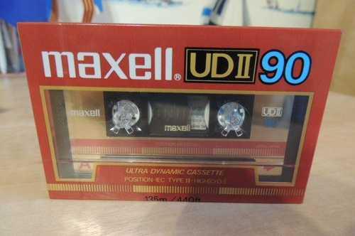 Аудиокассеты Maxell udii 90 запечатанные