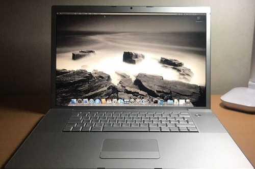 MacBook Pro 17 2007 матовый экран батарея 2,5 часа