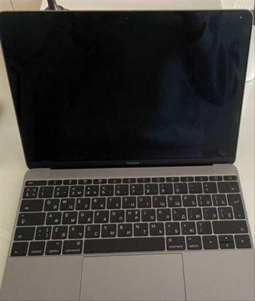 Нерабочий Apple Macbook 12”