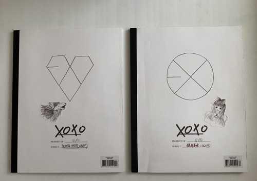 K-pop альбомы EXO xoxo