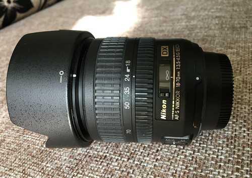 Объектив Nikon 18-70mm f3.5-4.5G DX