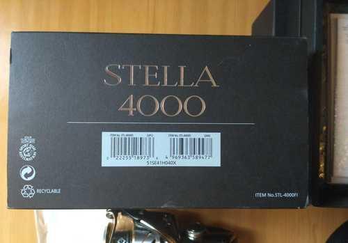 Катушка Shimano 14 Stella 4000