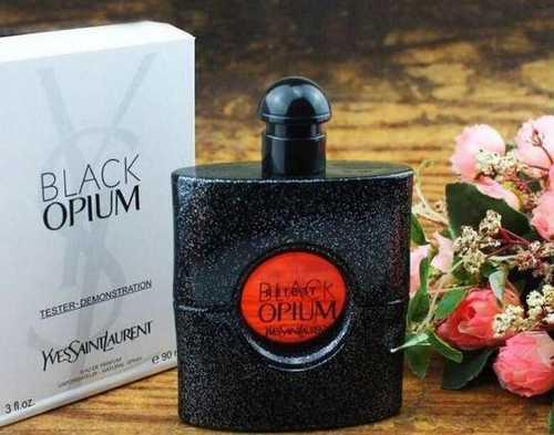 Парфюм женский black opium тестер