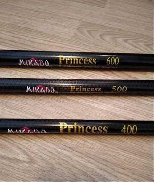 Телескопические удочки mikado (микадо) princess с