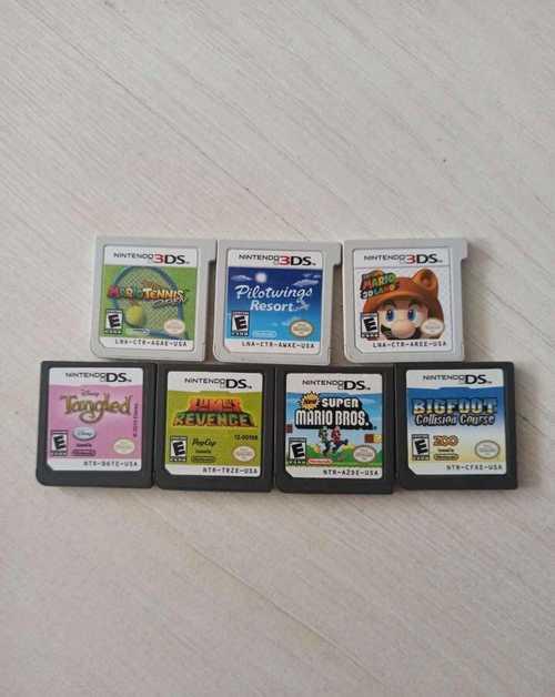 Картриджи для 3DS и DS