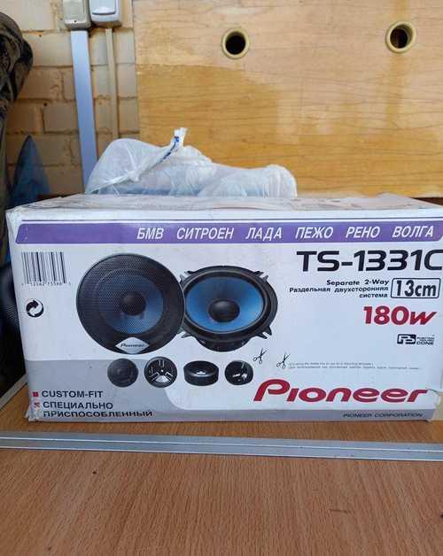 Продам 2х компонетную акустику 13см pioneer ts 133