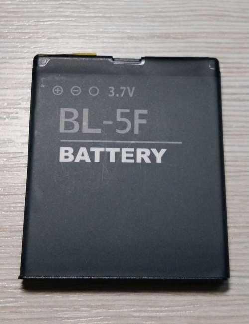 Аккумулятор BL-5F (950mAh Nokia E65. Glossar