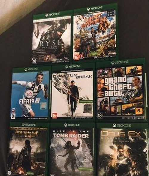 Игры для Xbox one (иксбокс)