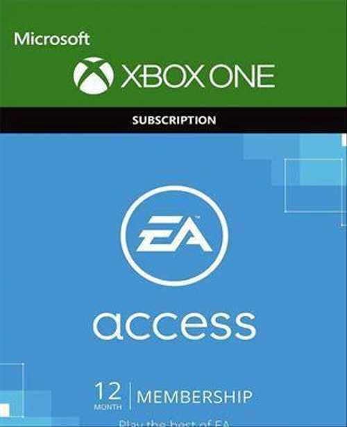 EA Access 12 месяцев для Xbox ONE