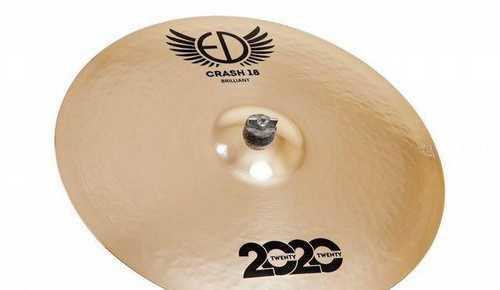 2020 Brilliant Crash Тарелка 18", ED Cymbals