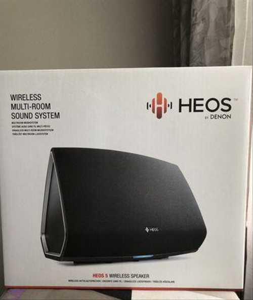 Беспроводная акустика Denon Heos 5 Black
