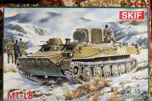 Сборная модель 1/35 skif мтлб