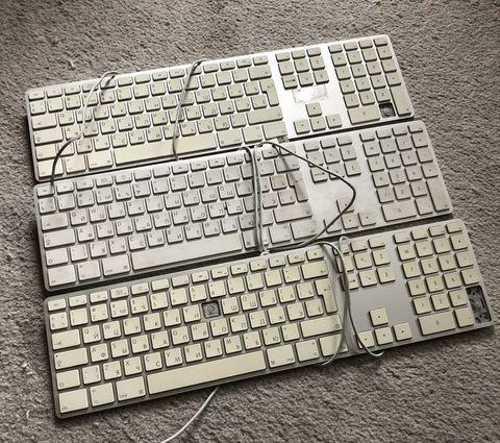 Неисправные клавиатуры Apple Keyboard A1243