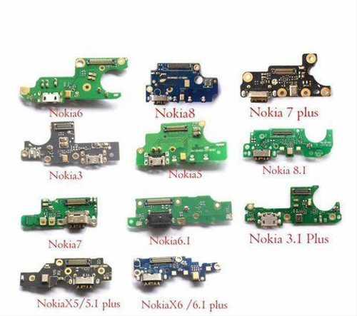 Nokia нижняя плата зарядки. Все модели