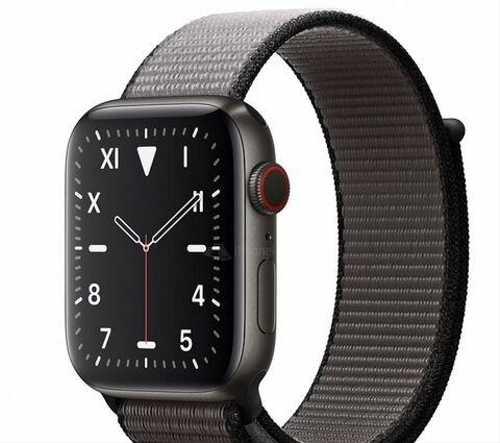 Apple Watch 5 Space Black 40mm with Milanese Loop